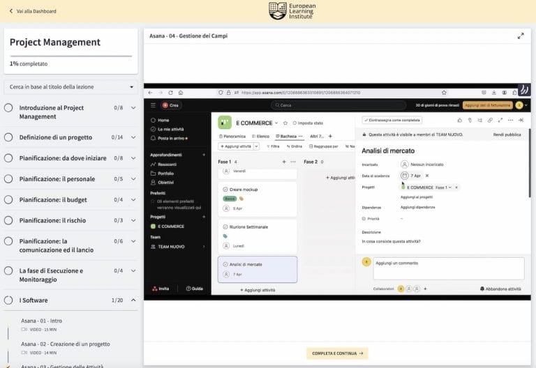 Il primo Corso di Project Management 100% online, con certificato e ...